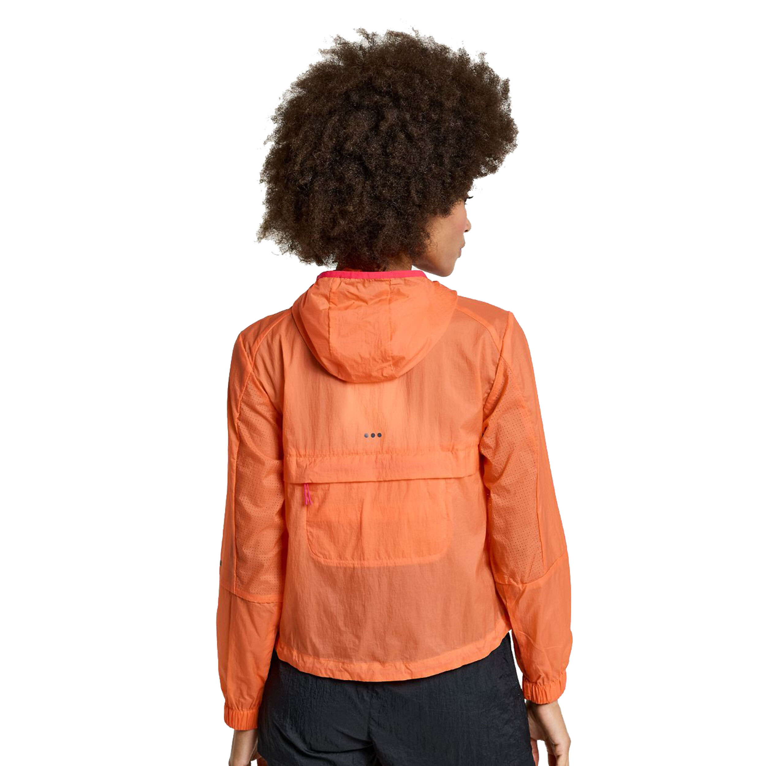 Elevate Packaway Running Jacket Women Grey