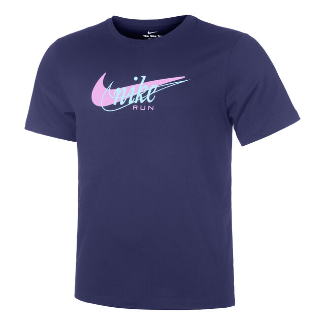 Buy Nike Dri-Fit Running Heritage Running Shirt Men Black online ...
