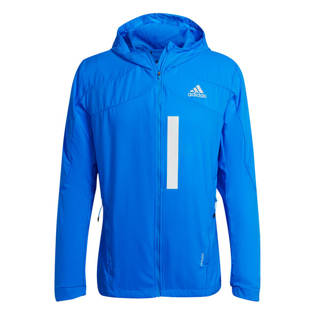 Buy adidas Marathon Running Jacket Men Blue online | Running Point UK