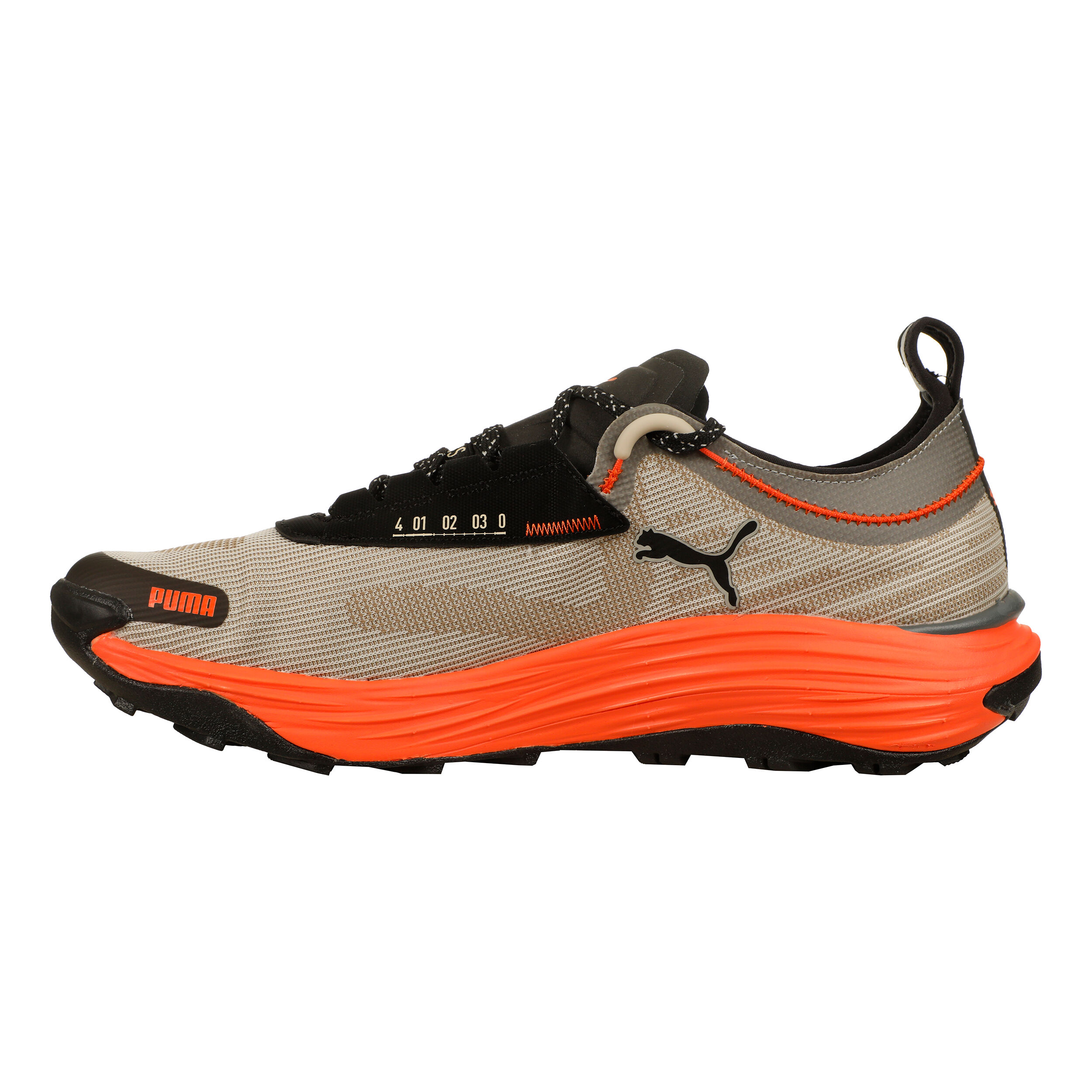 Voyage Nitro 3 Tech Trail Running Shoe Men Beige Red