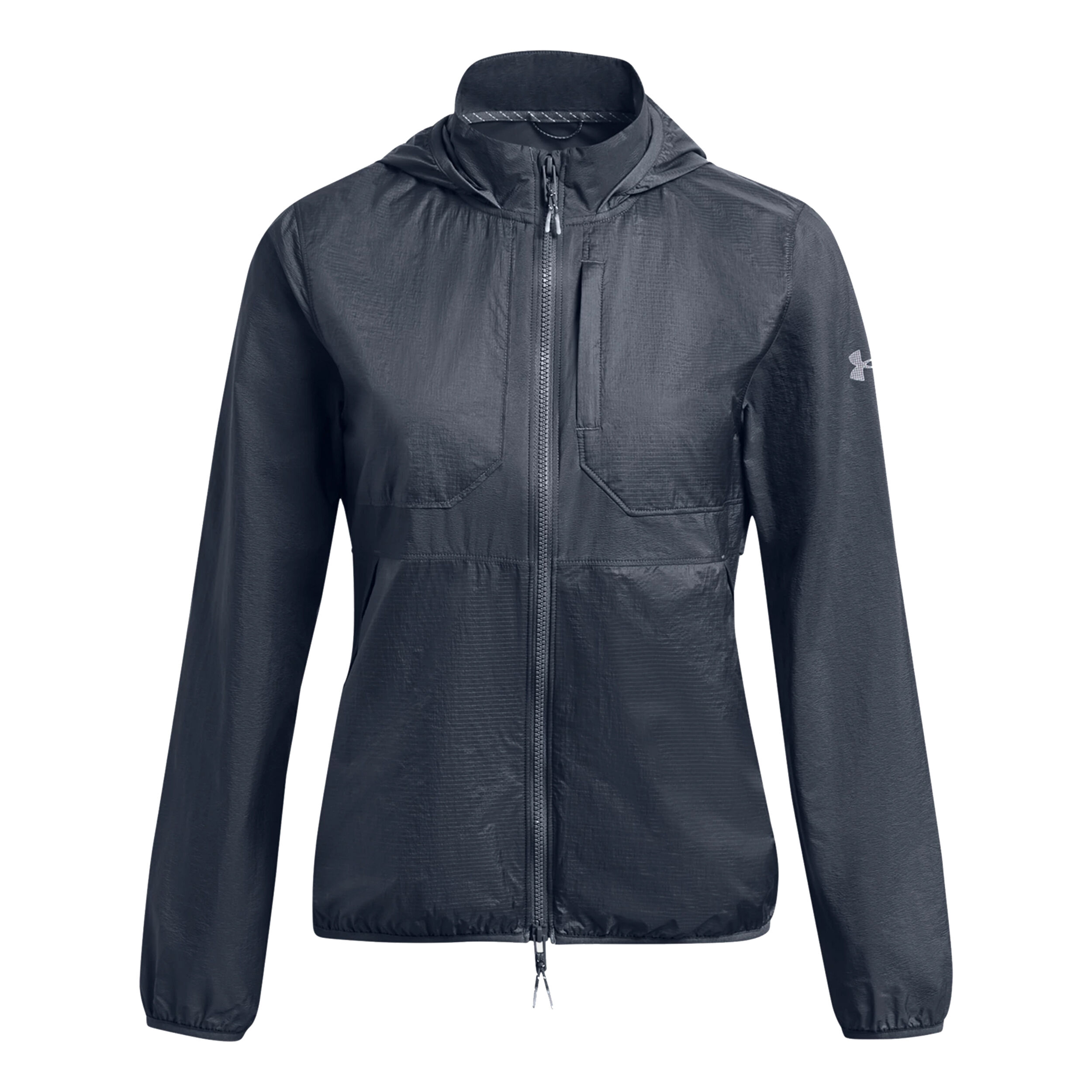 Run Trail Running Jacket Women Grey Green
